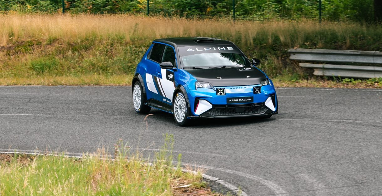 Alpine unveils new rally car – DirtFish